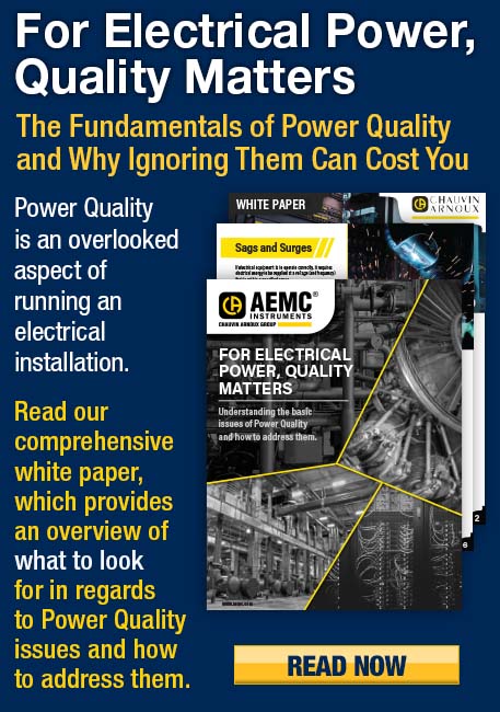Get Electrical Testers – Power Analyzers | AEMC Instruments