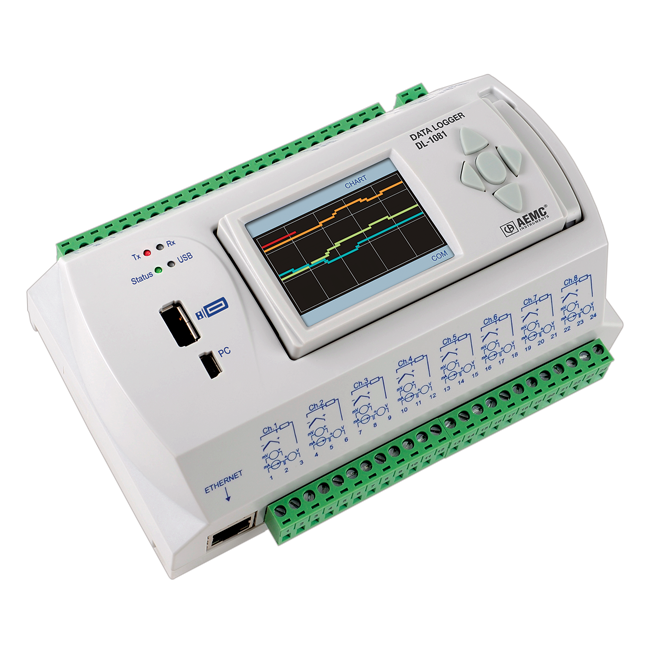 Products Data Loggers Data Logger Model DL-1081